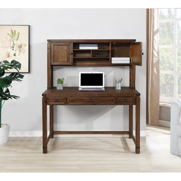 Breakwater Bay Hegg Desk with Hutch | Wayfair