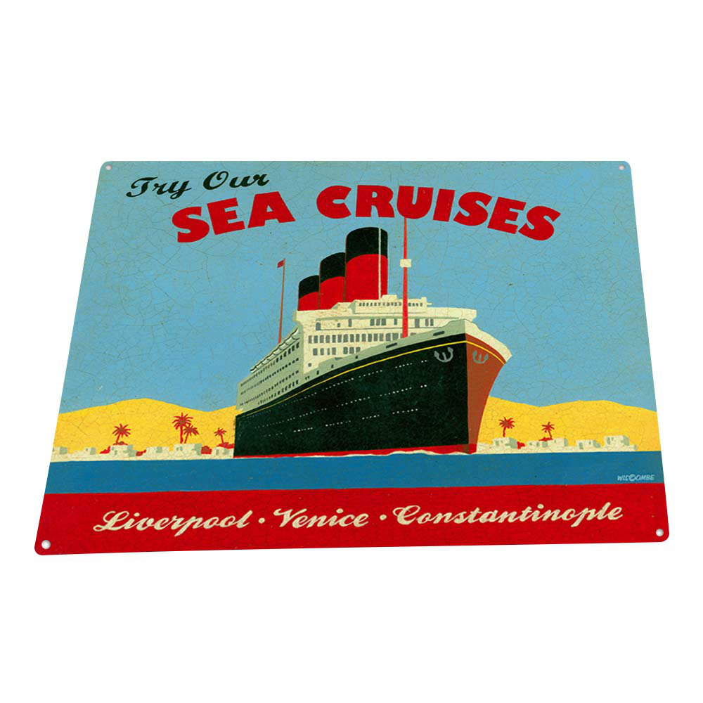 Breakwater Bay Try our Sea Cruises Metal Sign - Wayfair Canada