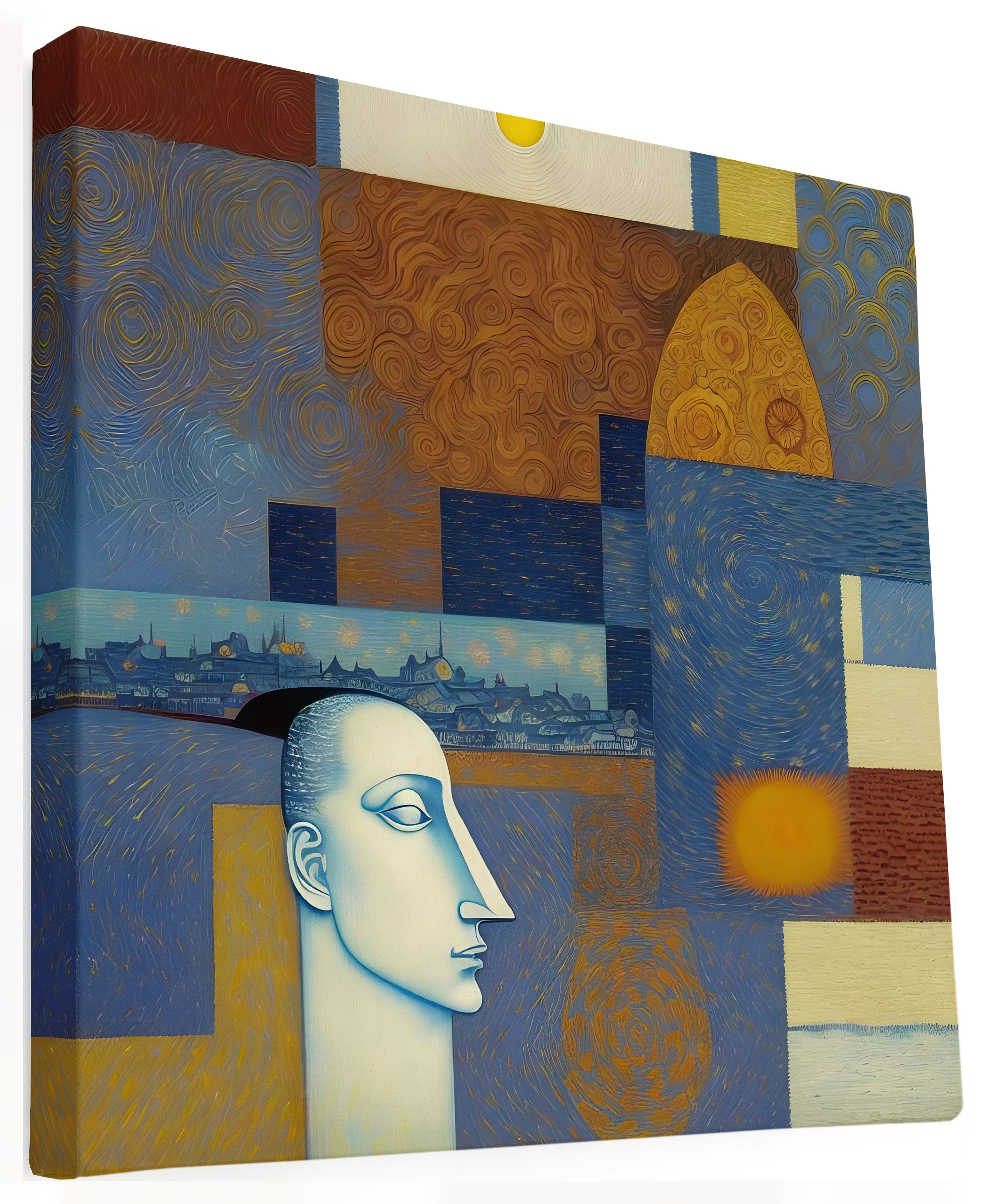 Vault W Artwork Modern Earth Modern Man III On Canvas by Ronald ...