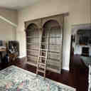 Rosalind Wheeler Camoya 94" H x 80" W Library Bookcase & Reviews | Wayfair