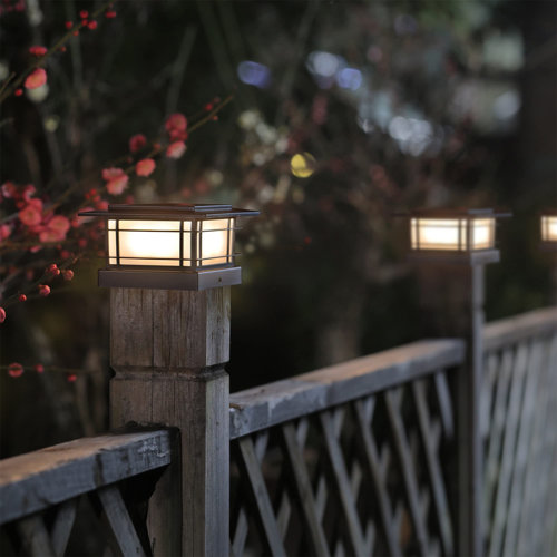 Wayfair | Fence Post Lights