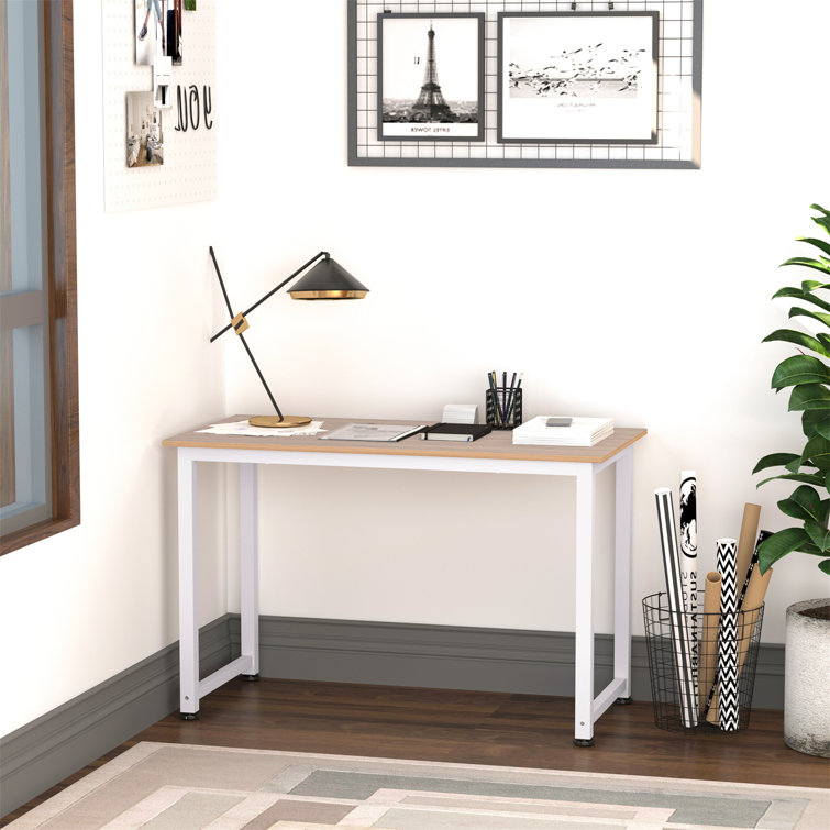 Symple Stuff 120cm W Rectangle Writing Desk & Reviews | Wayfair.co.uk