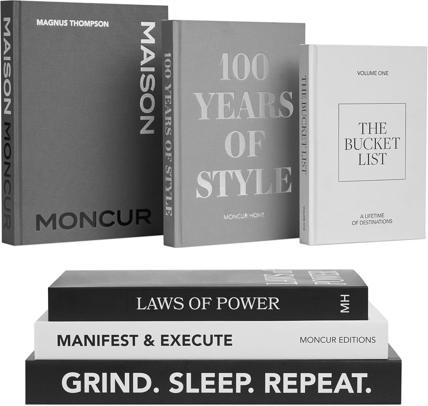 Latitude Run® Set of 3 Decorative Coffee Table Books with Removable ...
