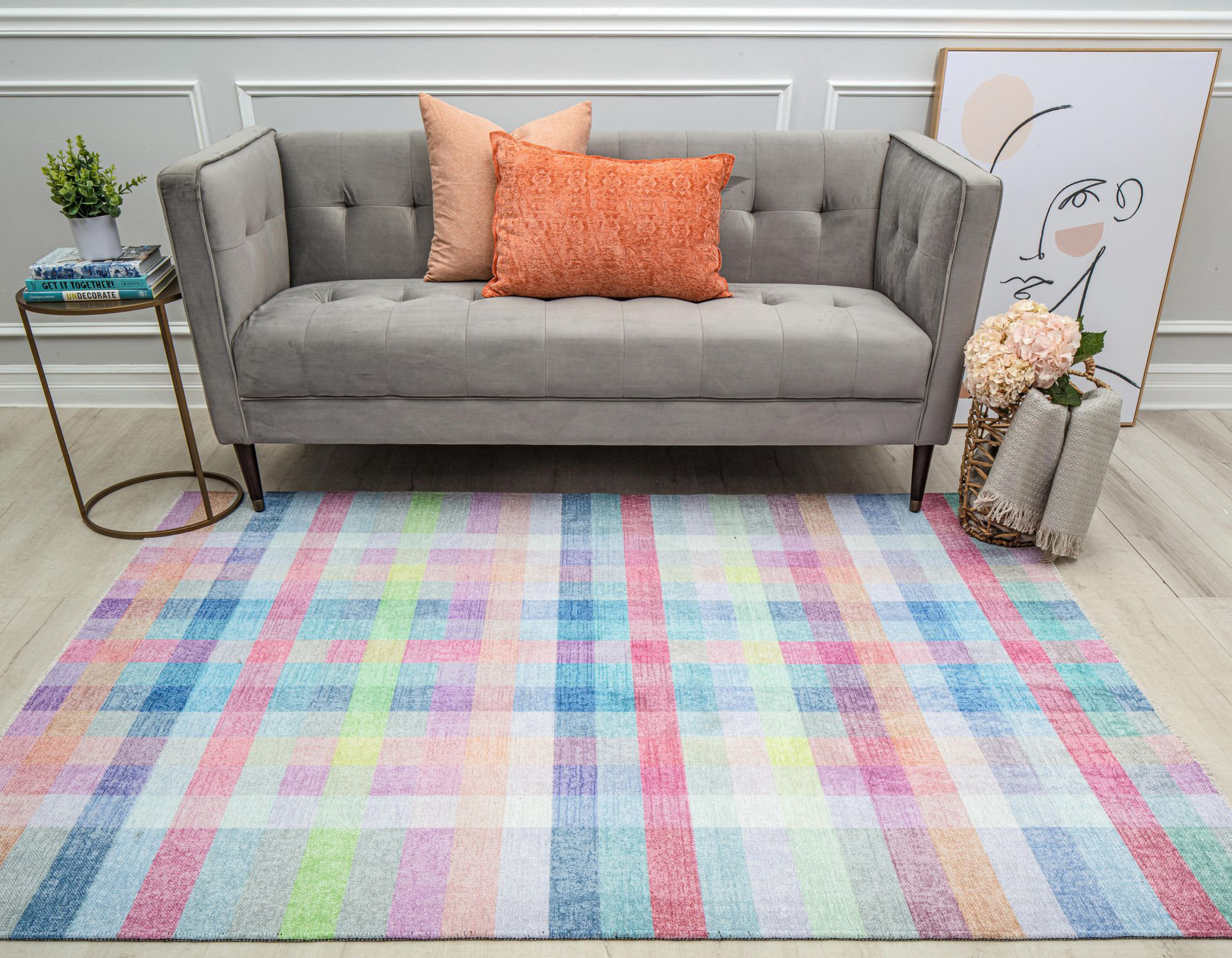 Isaac Mizrahi New York Eloise Contemporary Sweet Talk Area Rug ...