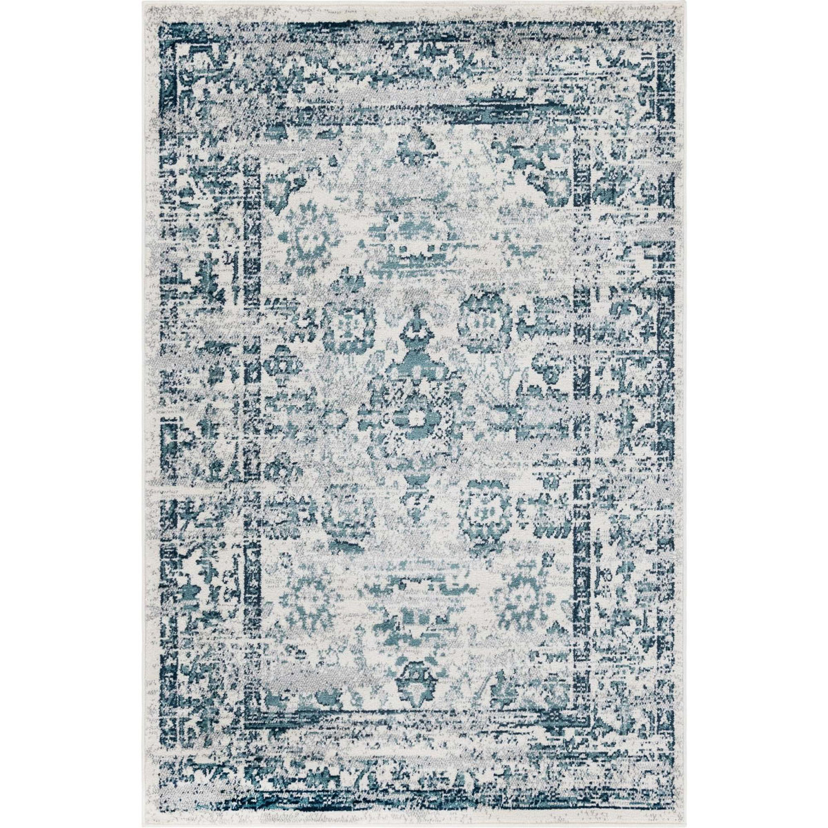 Bungalow Rose Scanlon Oriental Green Area Rug & Reviews | Wayfair