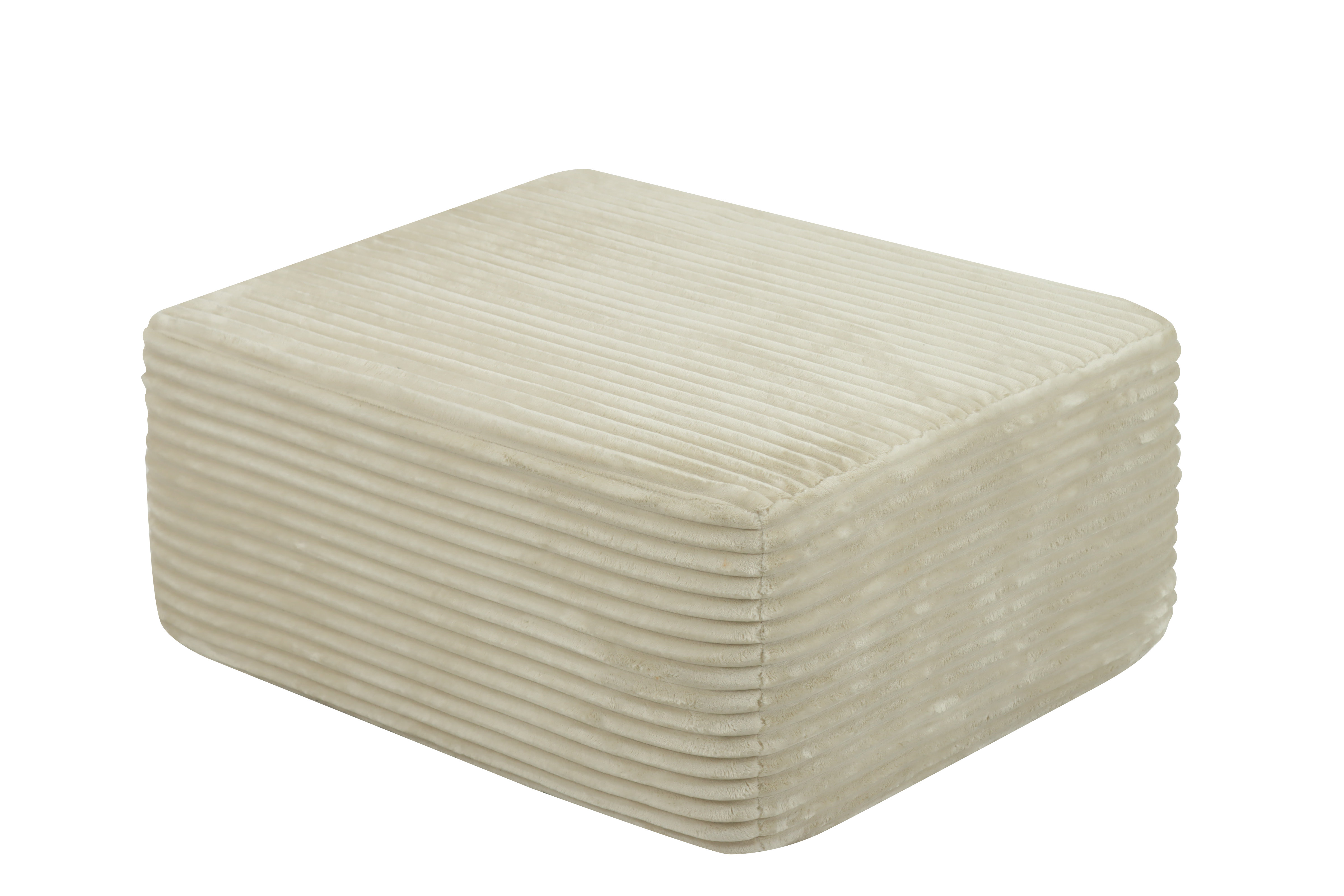 Latitude Run® Plush Ottoman Footrest | Gift Idea | Wayfair