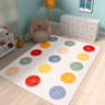 Orian Rugs Inc. Playroom Buttons Benchmark Stain Resistant Kids Area ...