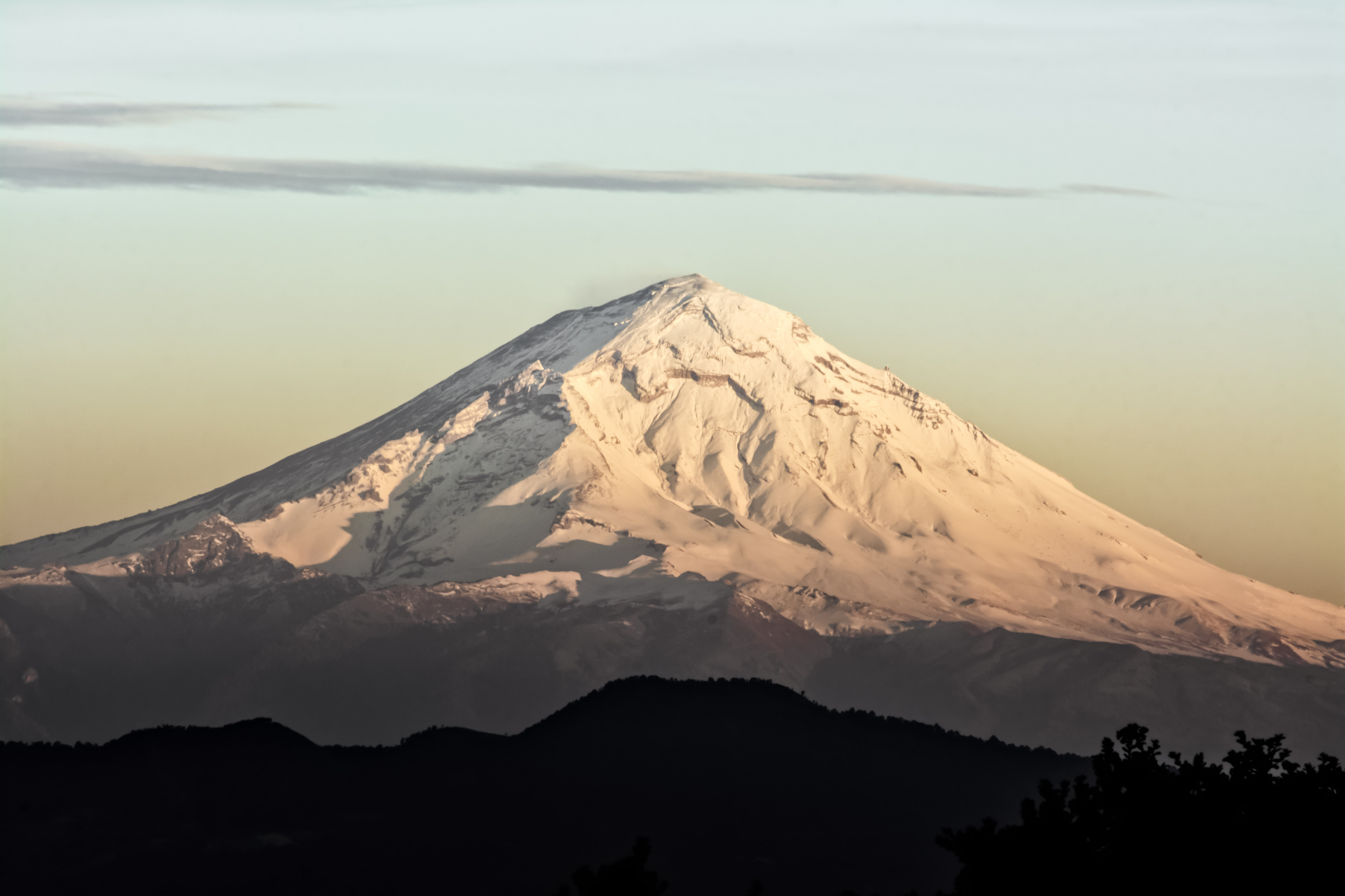 Millwood Pines Mexican Volcano Popocatepetl - Wrapped Canvas Photograph ...