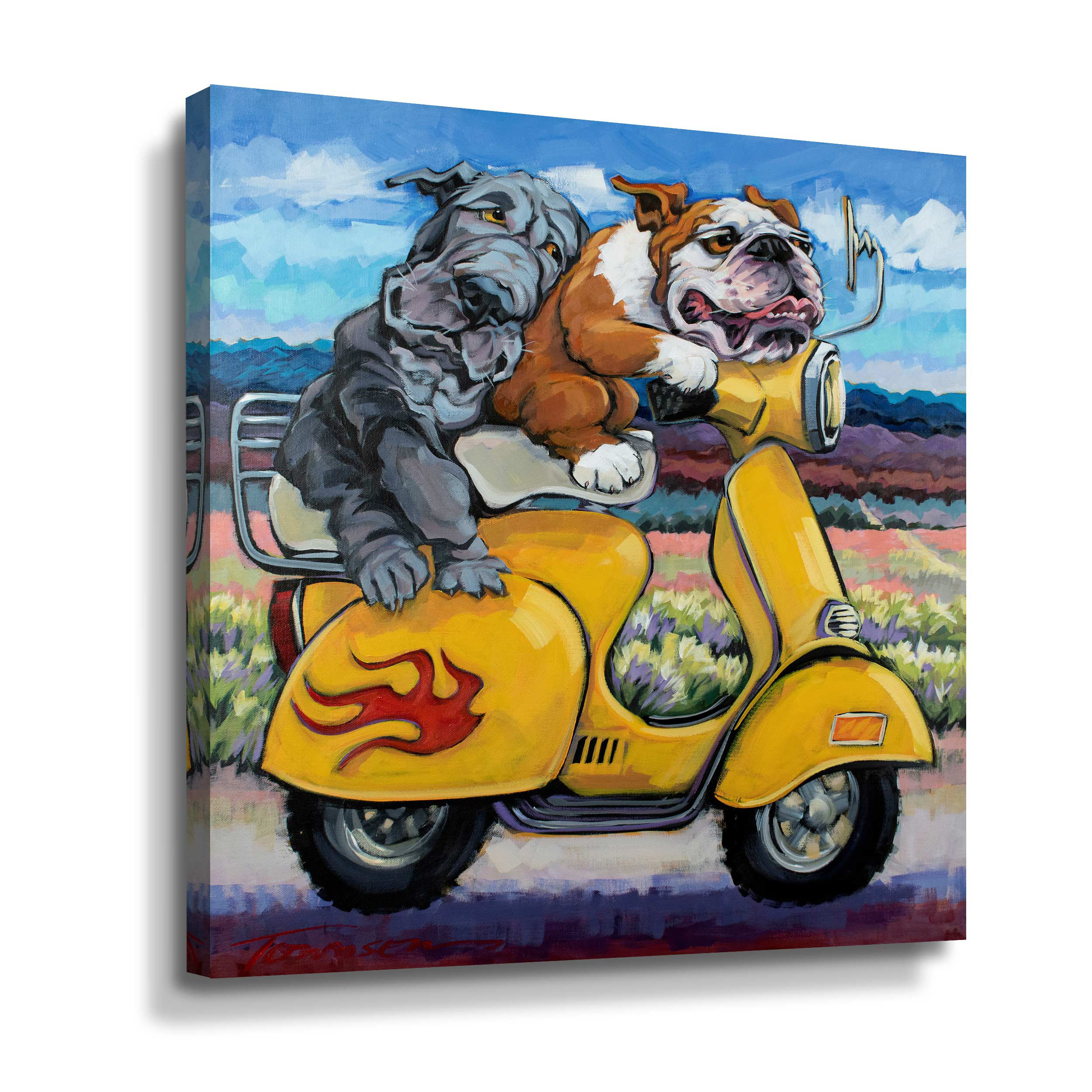 Winston Porter On the Road Again - Painting on Canvas | Wayfair