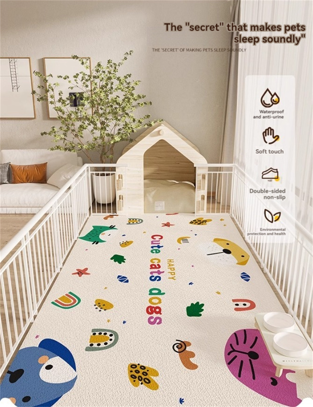 Archie & Oscar™ Pet specific PVC waterproof and urine proof pad - dog ...