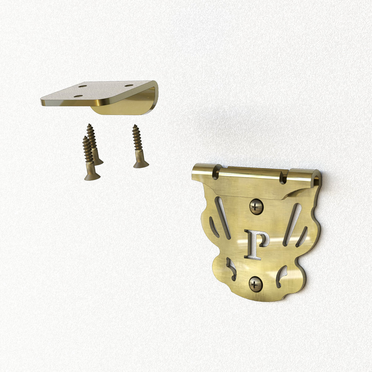 WFX Utility™ Pivot Ladder Wall Bracket Set - Wayfair Canada