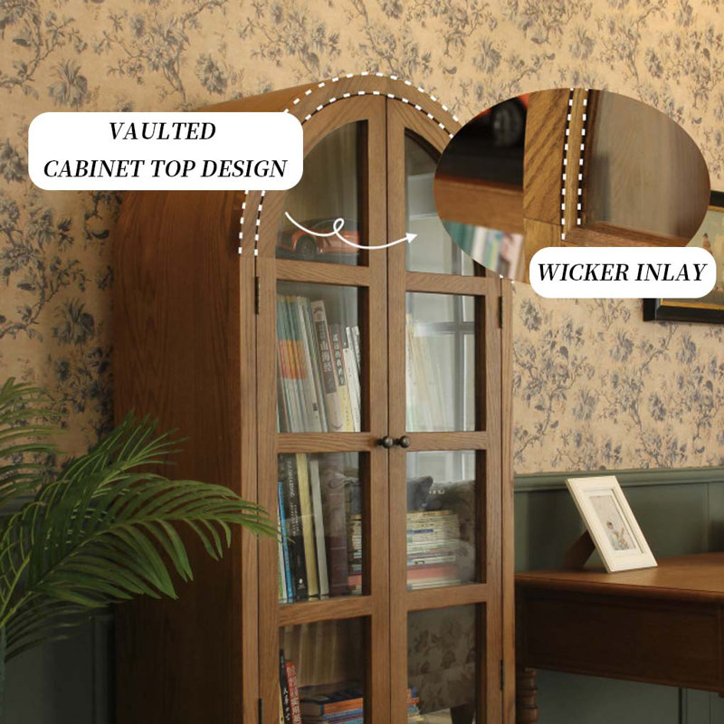 Joy Reading Multi-Shelf Storage Display Cabinet Bookcase | Wayfair