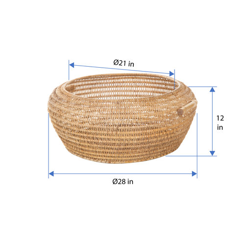 Bayou Breeze Alexisa General Basket & Reviews | Wayfair
