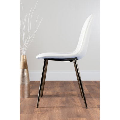 Bless international Tierra Sleek Metal and Glass Round Dining Table Set ...
