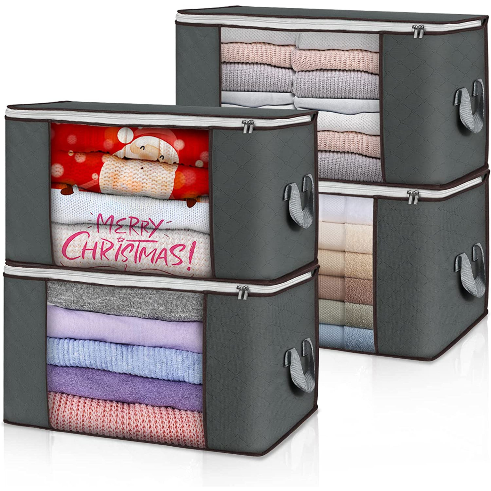 Rebrilliant Fabric Storage Bag Set | Wayfair