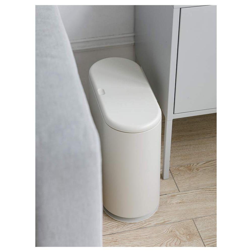 Fish hunter Plastic Touch Top Trash Can ( 2.4 Gallons ) | Wayfair