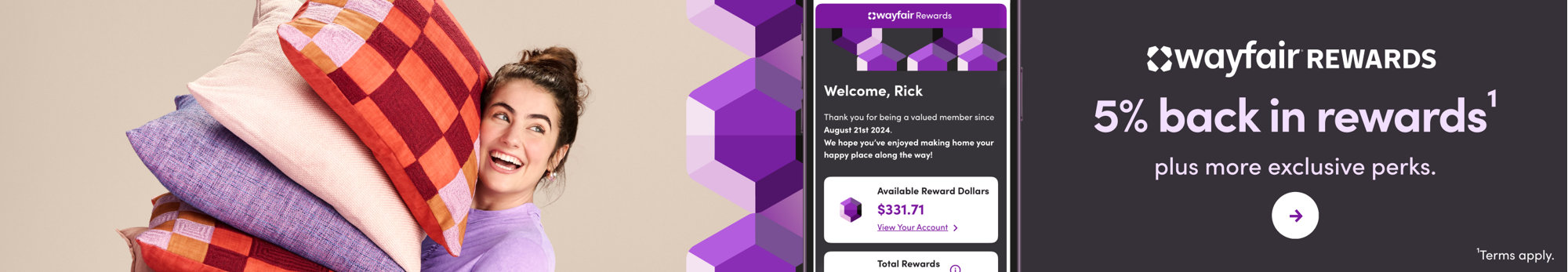 Download the Wayfair App Today!