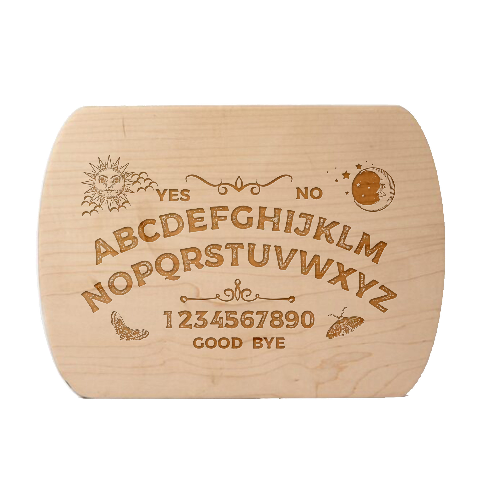 Designs Direct Creative Group Ouija Board Oval Cutting Board | Wayfair