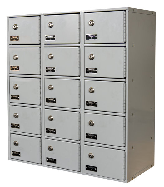 Hallowell 5 Tier 3 Wide Cell Phone Locker | Wayfair