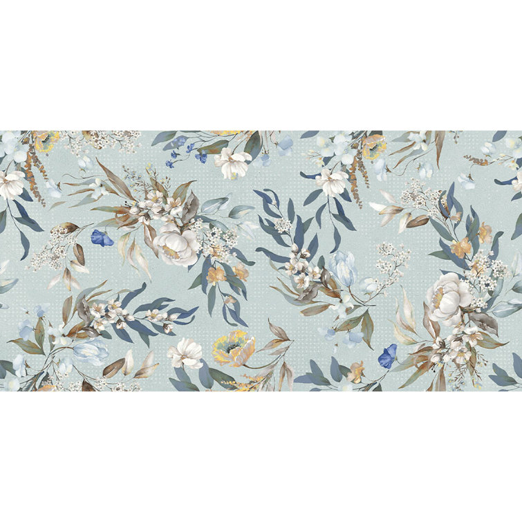 Tilefy Bloom 24X48Decorative Floral Wall Tile | Wayfair