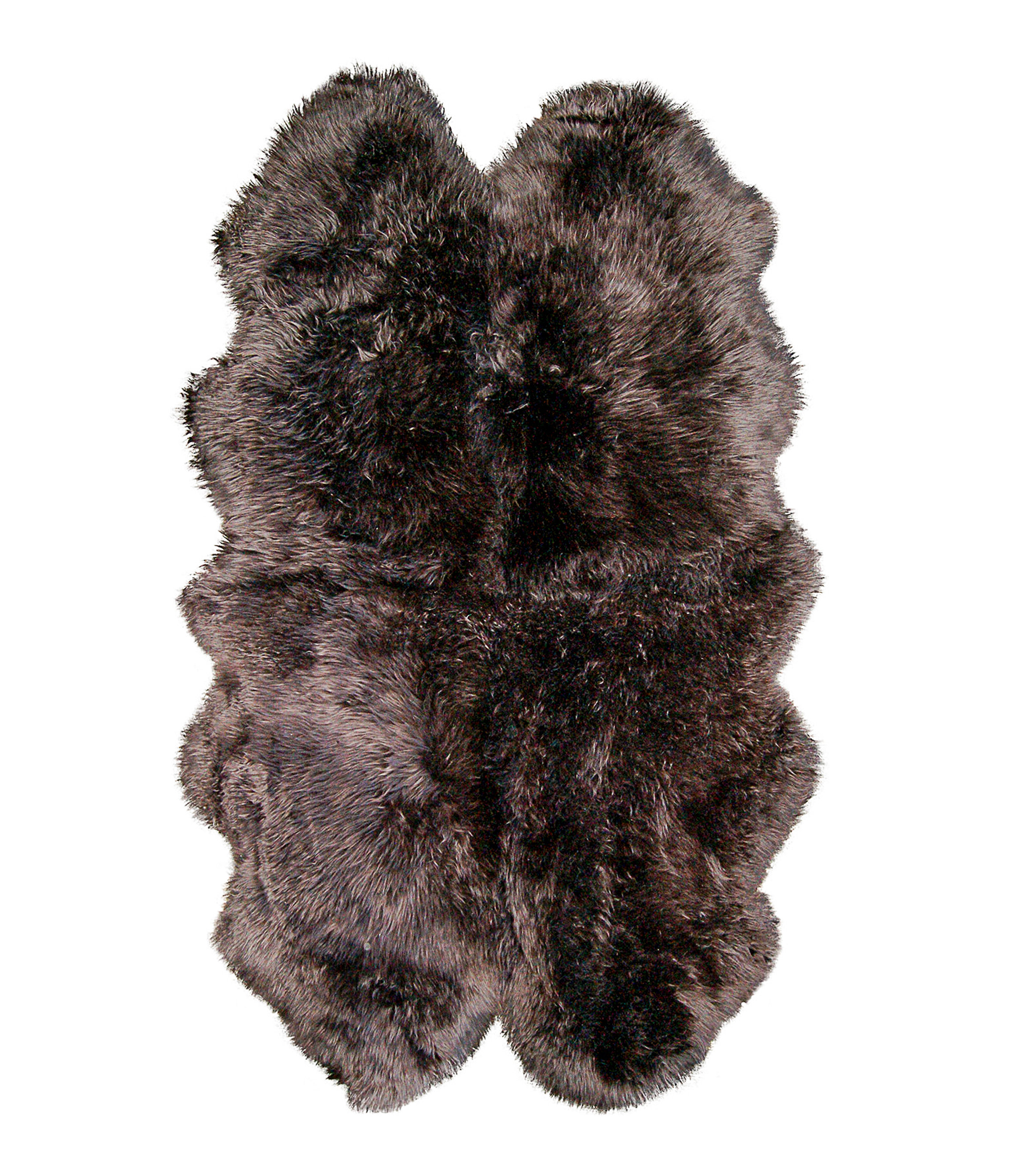 Everly Quinn Chocolate Quattro Sheepskin - Area Rug - Wayfair Canada