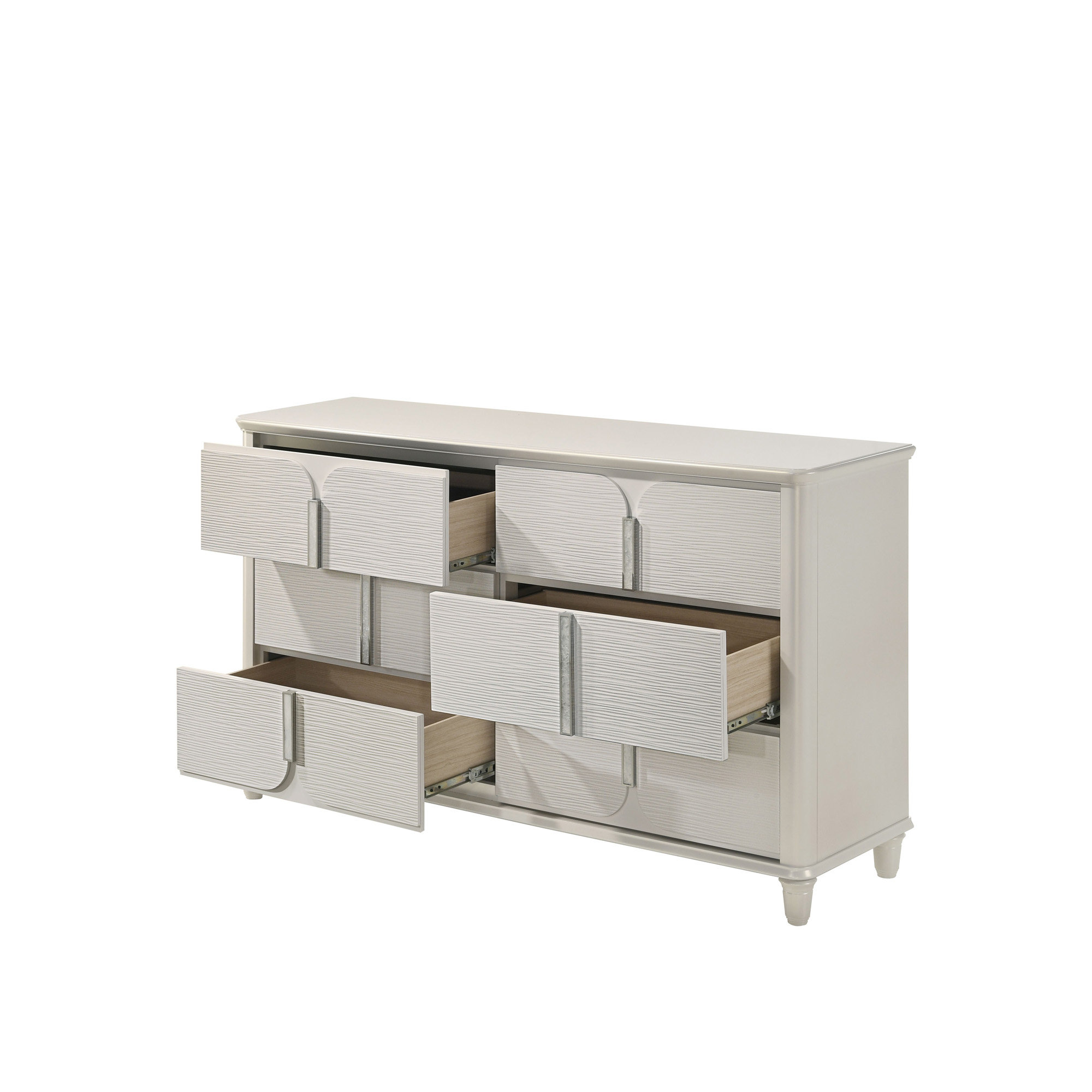 Latitude Run® Laveda Pearl White Finish Dresser | Wayfair
