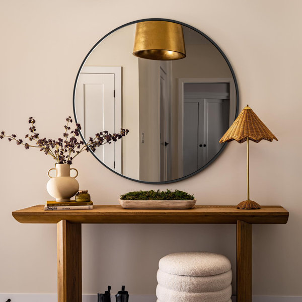 Round Wall Mirrors You'll Love | Wayfair