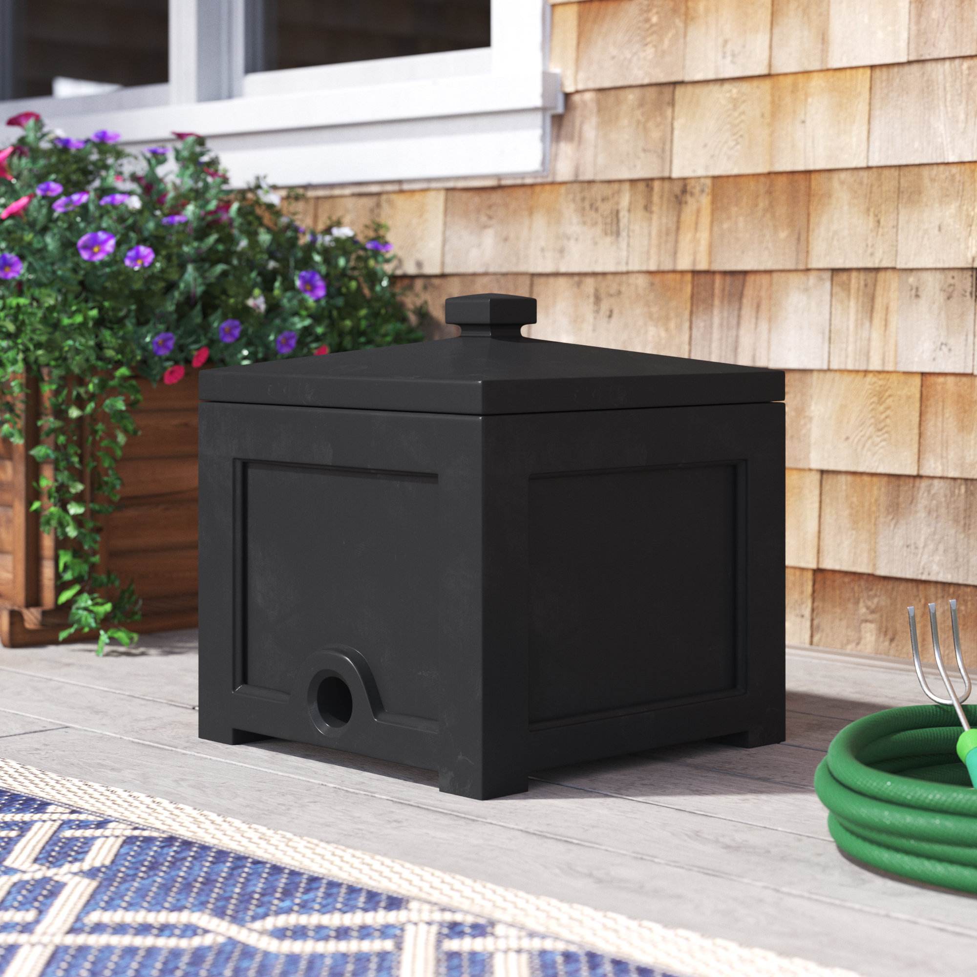 Winston Porter Anastasiya Garden Resin Hose Bin & Reviews | Wayfair