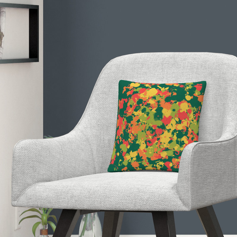 Trademark Fine Art Abstract Sparks Speckled Splatter Abstract Throw ...