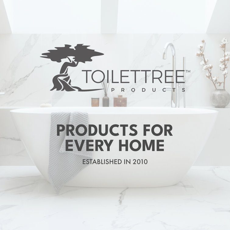 Toilet Tree Products Wood Freestanding Towel Rack & Reviews | Wayfair