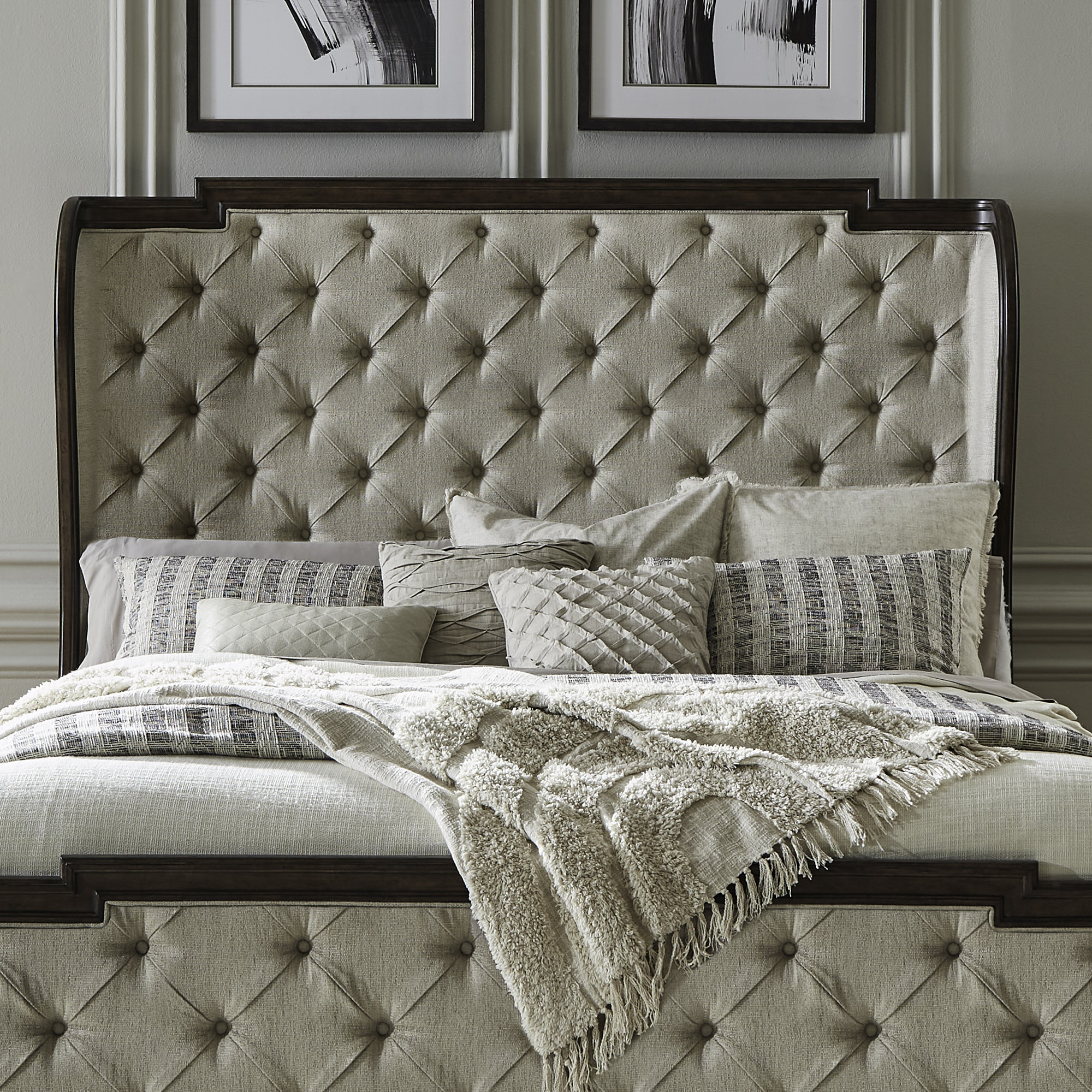 Alcott Hill Dillmon Queen Uph Shelter Headboard - Wayfair Canada