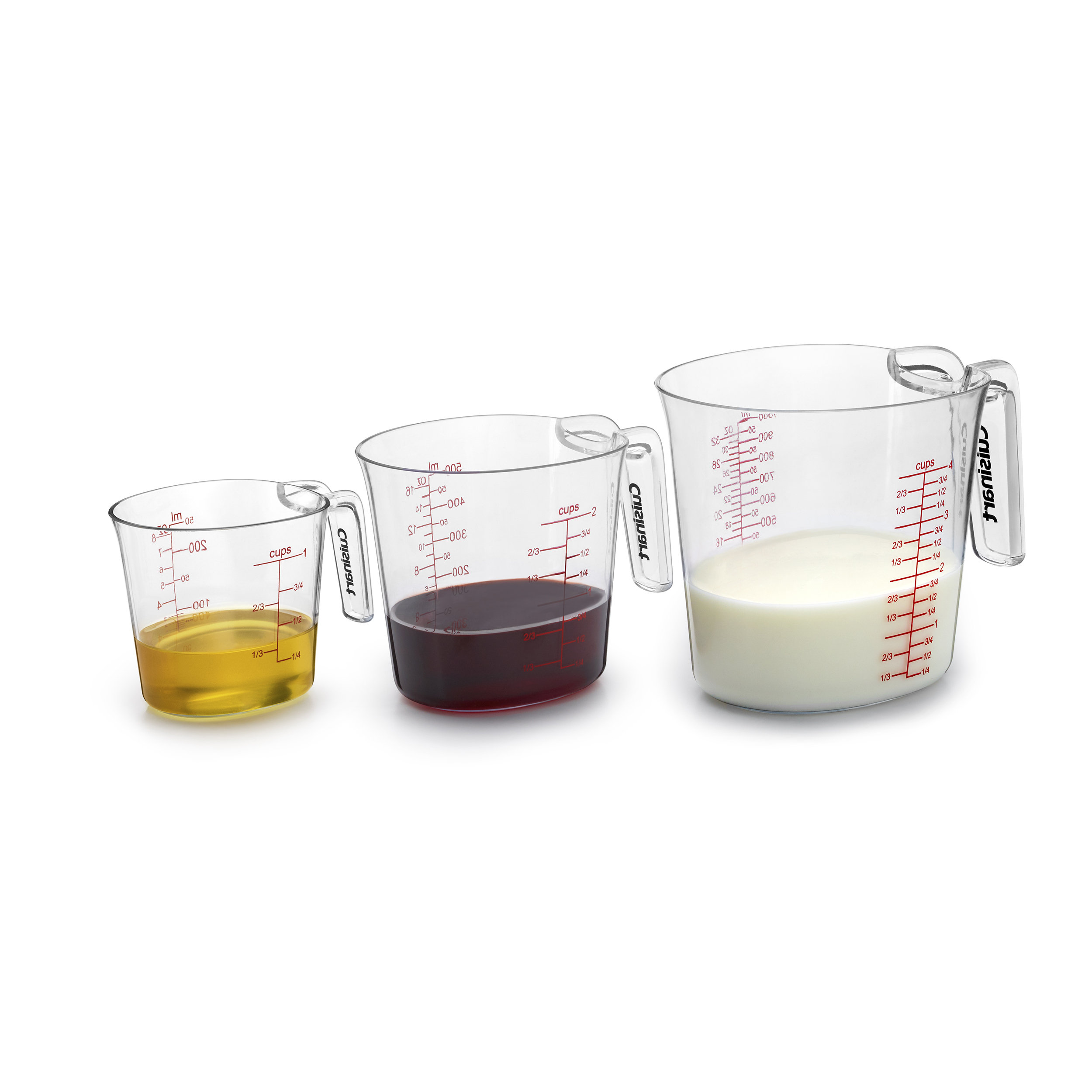 Cuisinart 3 Piece Nesting Liquid Measuring Cup Set & Reviews - Wayfair ...