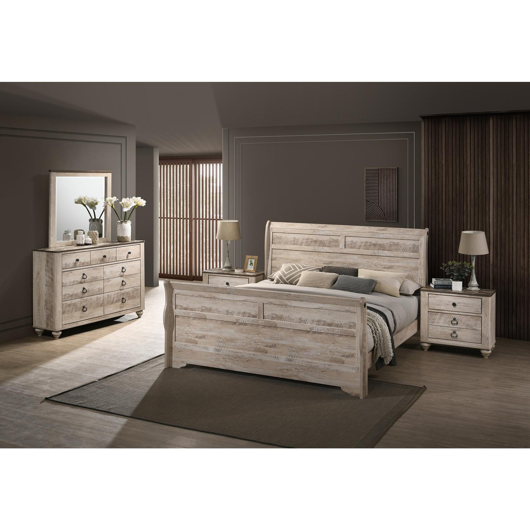 Millwood Pines Contemporary Bedroom Set - Wayfair Canada