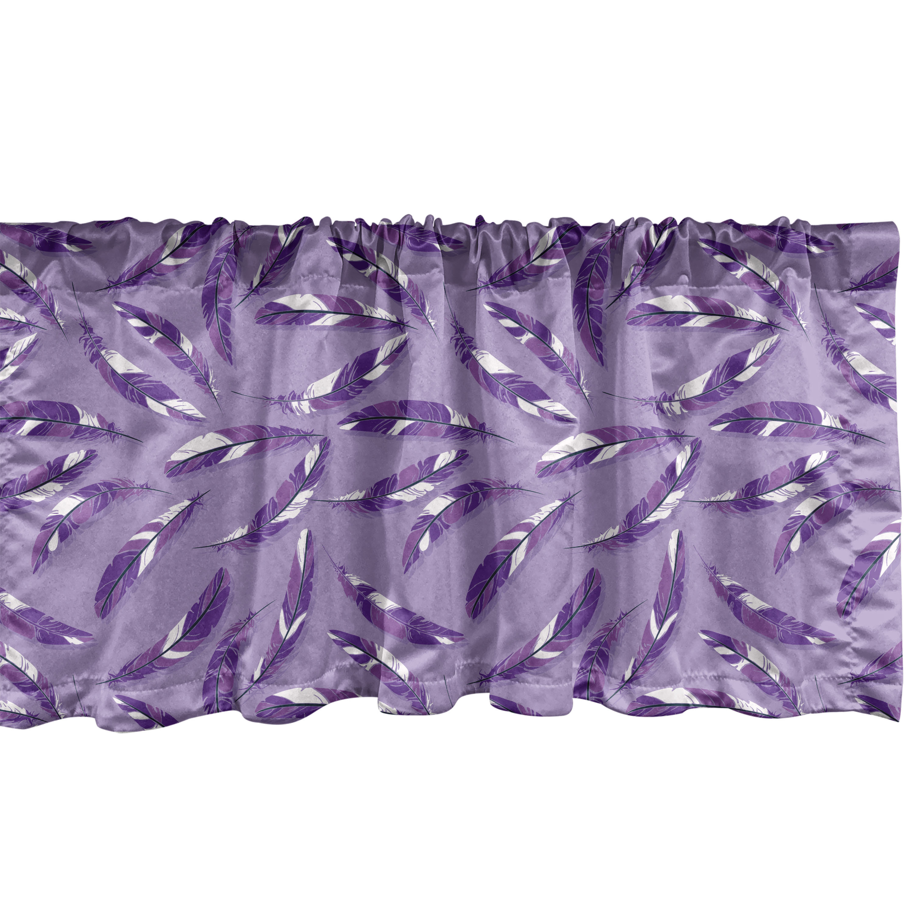 Ambesonne Dark Purple Valance Pack of 2 Lilac 93503 | Wayfair