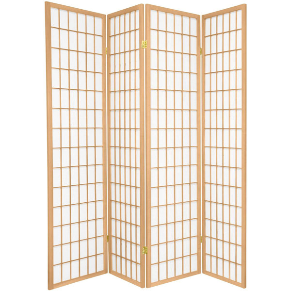 Red Barrel Studio® Niemann 70.5" Tall Room Divider Shoji Style ...
