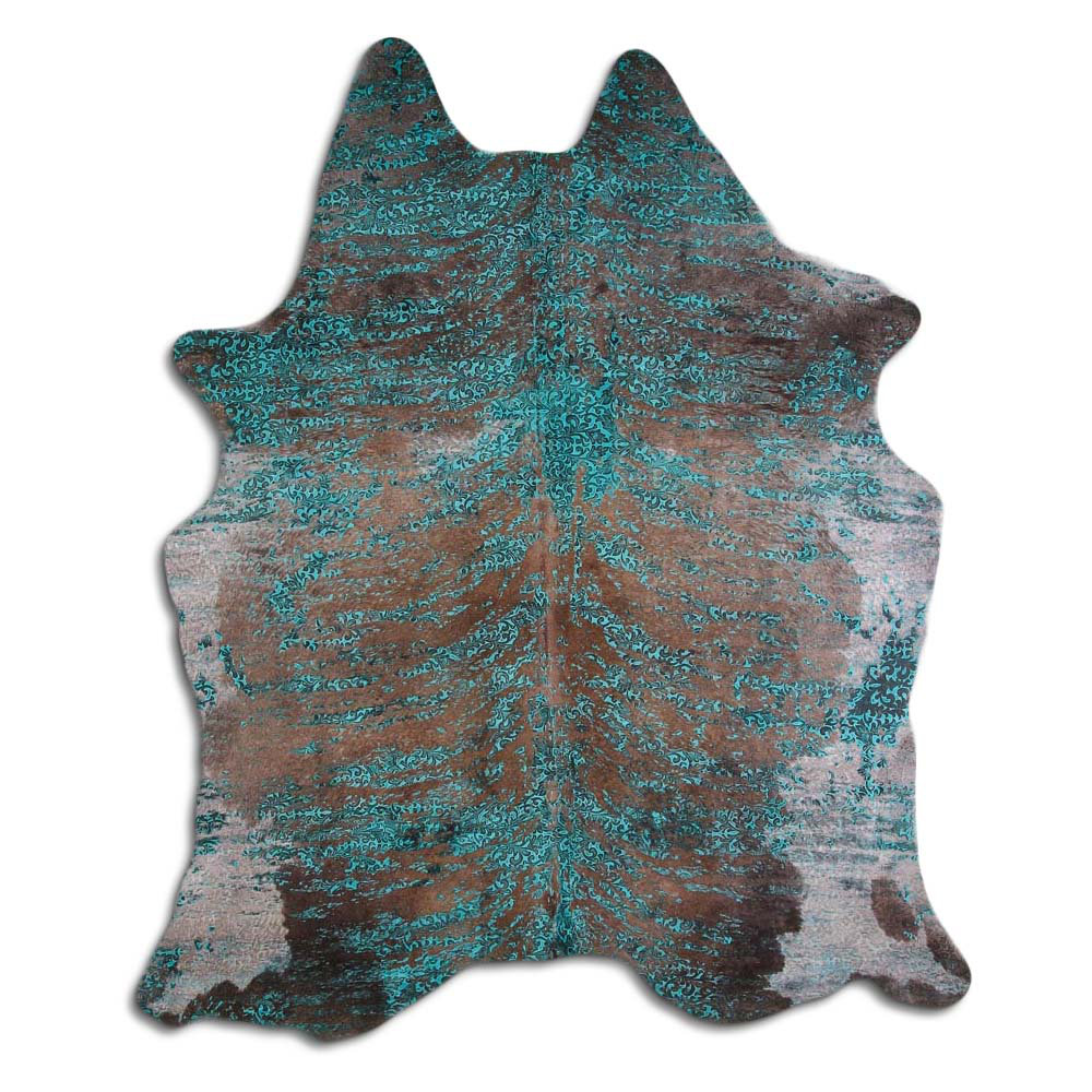 Foundry Select ACID WASHED HAIR ON Cowhide RUG DISTRESSED BRINDLE ...