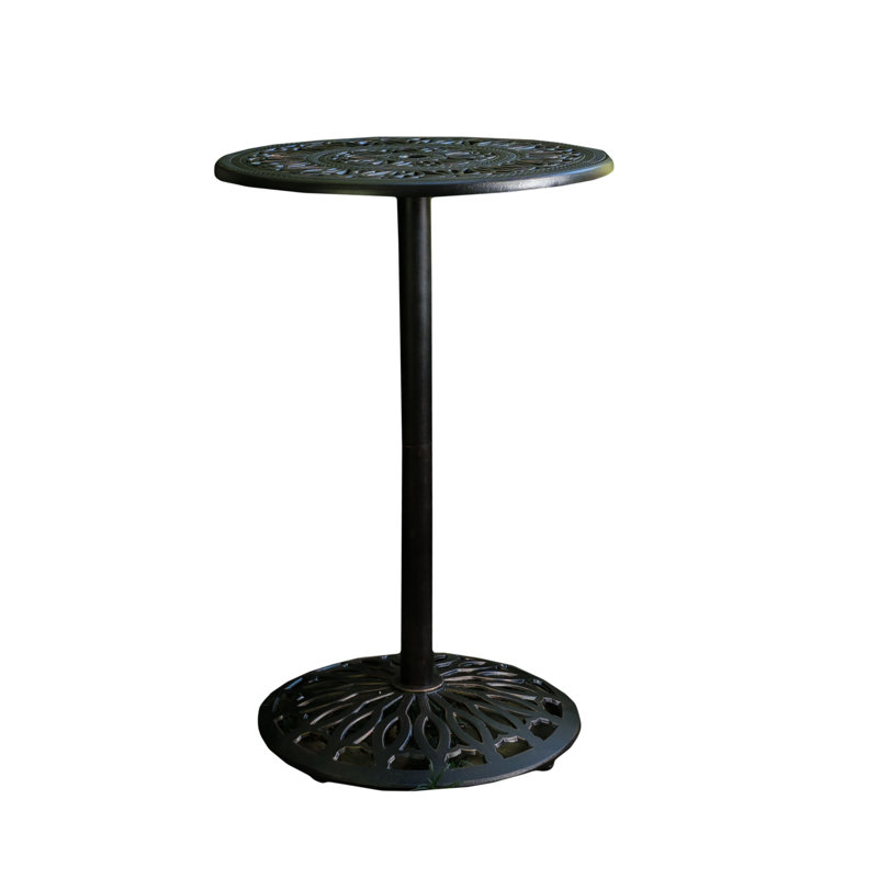 Astoria Grand Fuller Metal Bar Table & Reviews | Wayfair