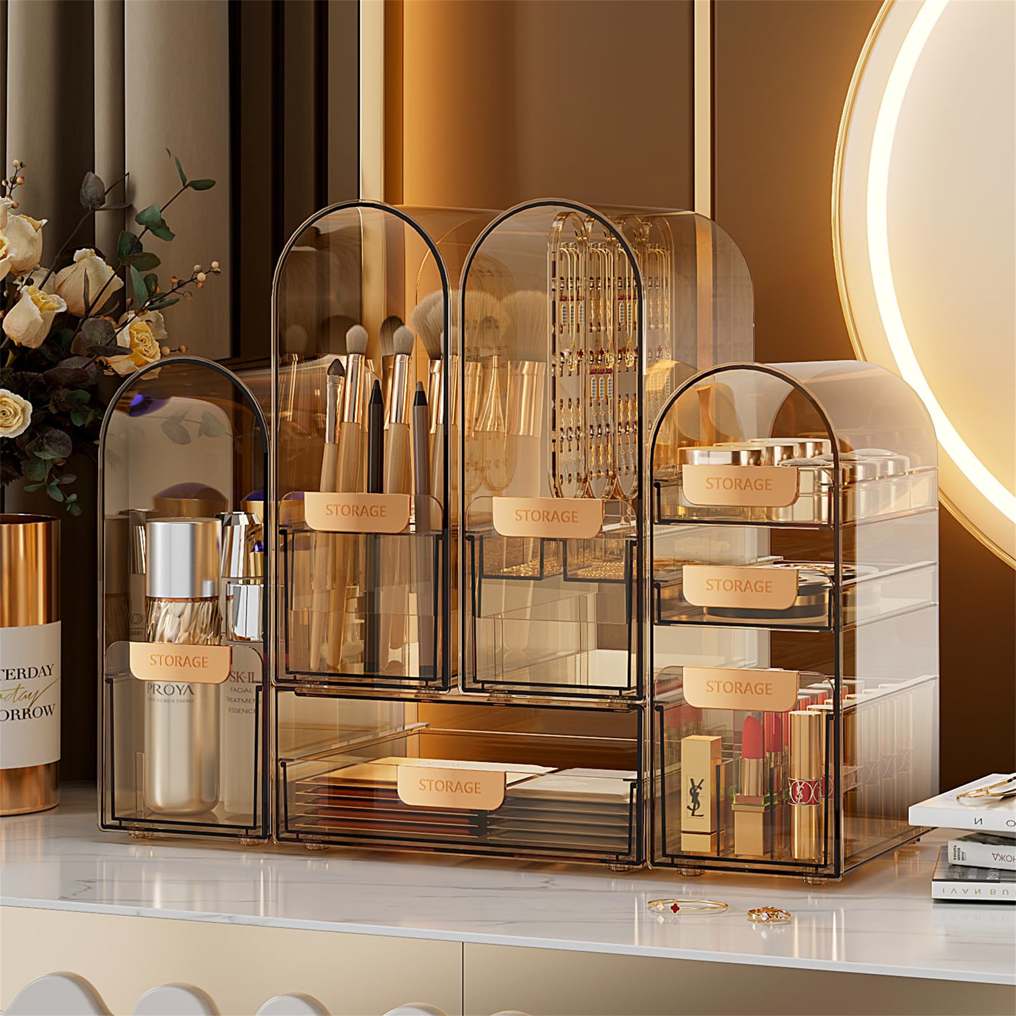 Hokku Designs Makeup Organizer Countertop - Wayfair Canada