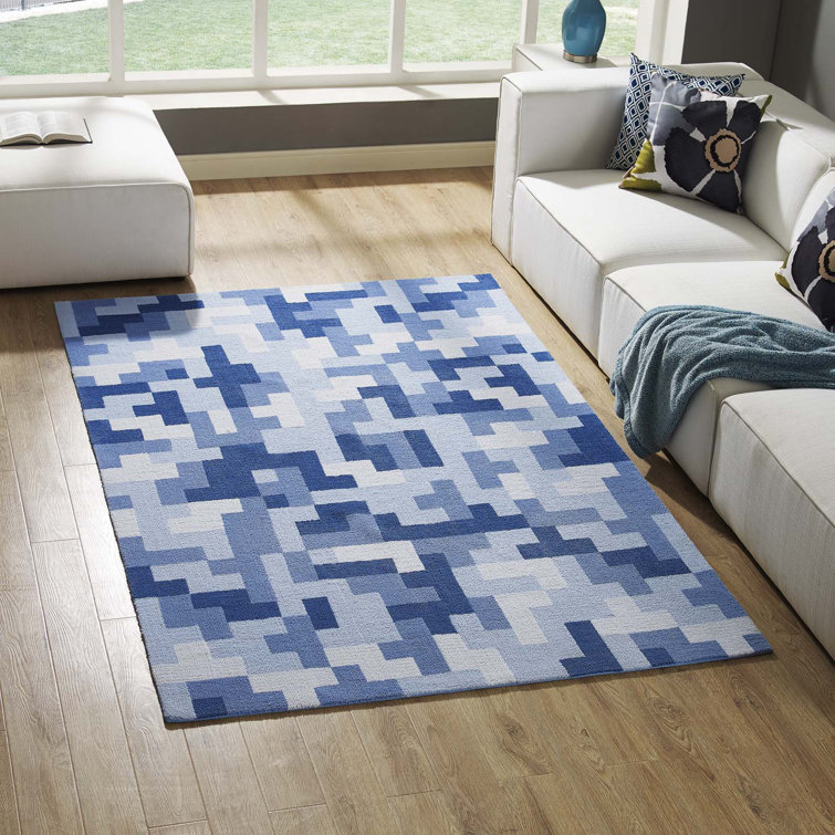 Modway Andela Interlocking Block Mosaic Area Rug & Reviews | Wayfair