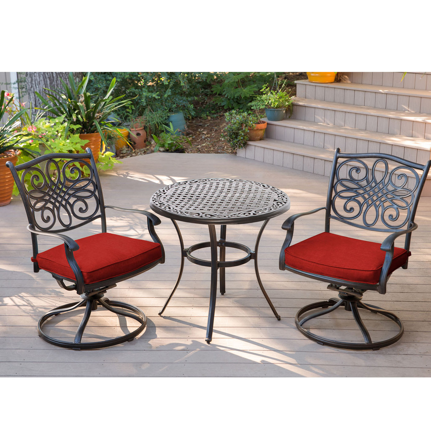 Astoria Grand Rackley Traditions 3 Piece Bistro Set | Wayfair
