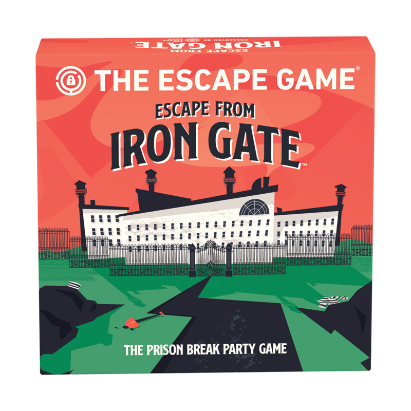 Pressman Toys The Escape Game: Escape from Iron Gate - The Prison Break ...