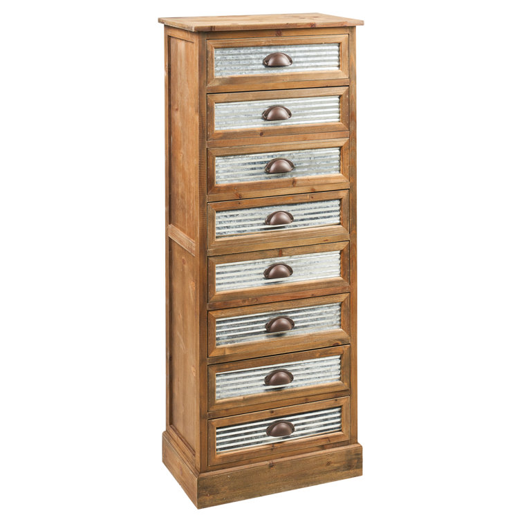 August Grove 8 - Drawer Chest of Drawers | Wayfair.co.uk