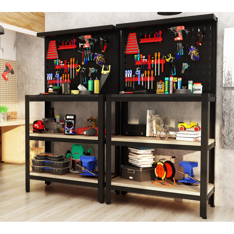 WFX Utility™ Crosslin 31.49 W Wood Top Workbench & Reviews | Wayfair