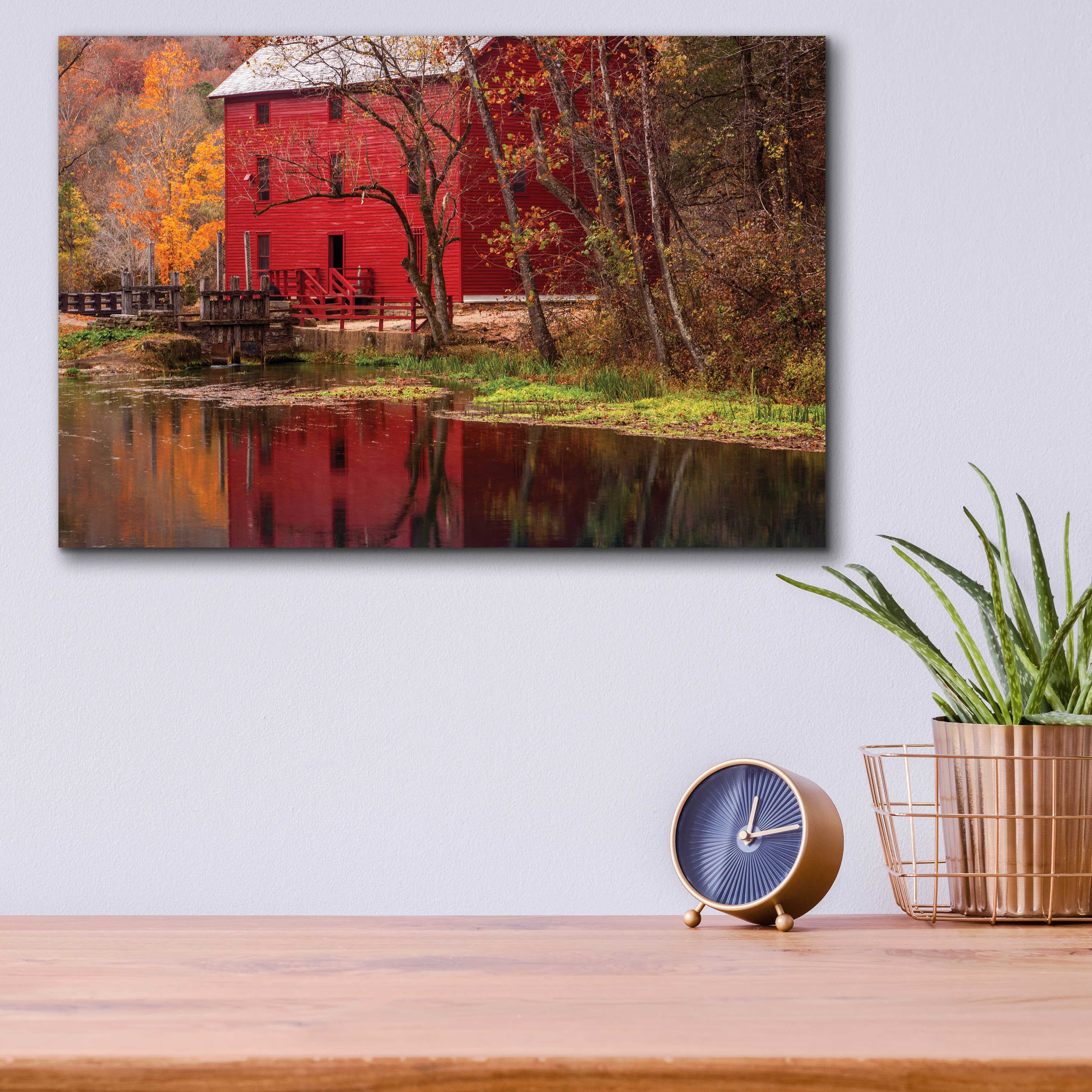 Latitude Run® Alley Springs Mill by David Hammond - Unframed Print ...