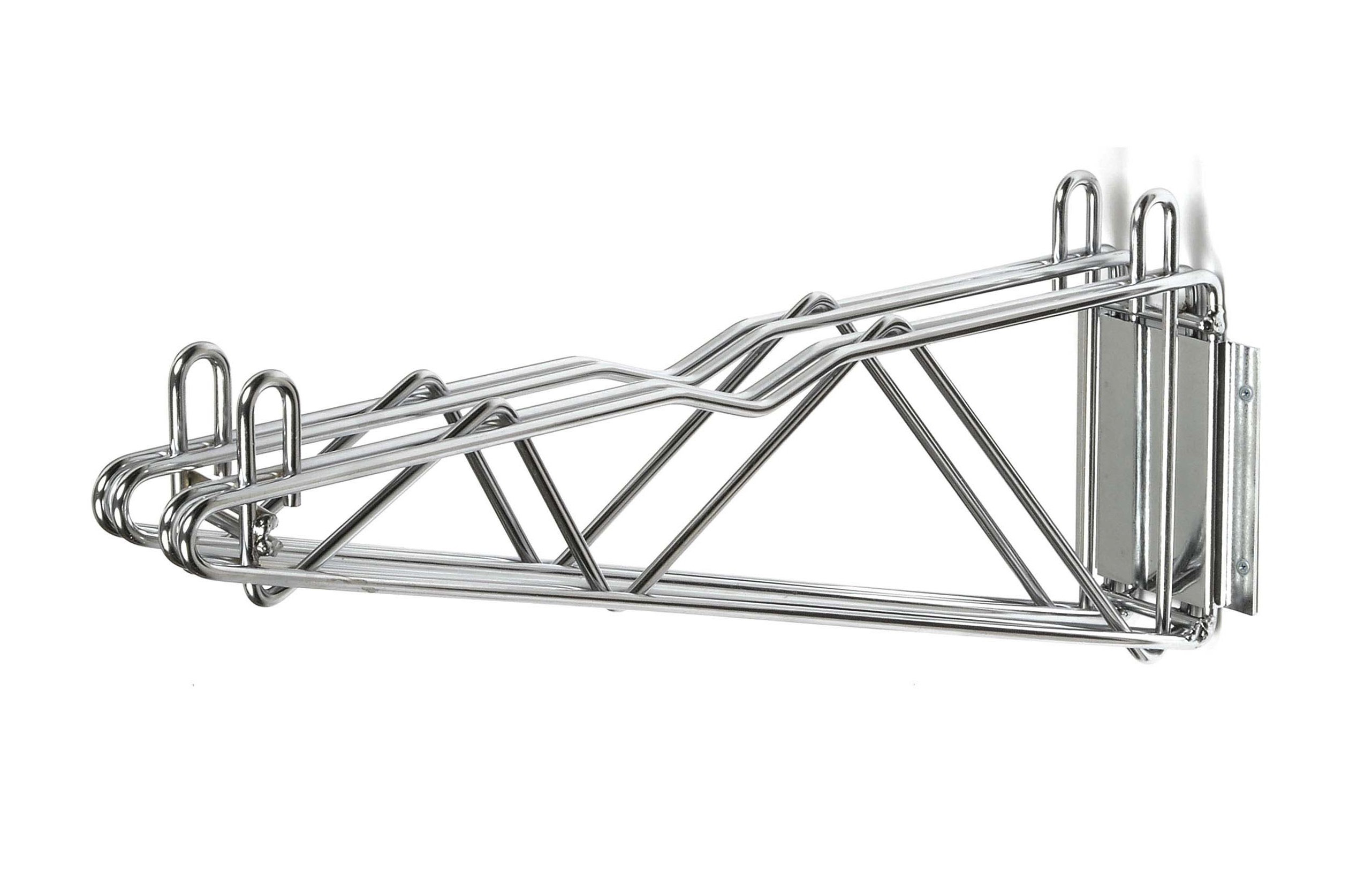 WFX Utility™ Fixed Wall Mount Double Shelf Bracket - Wayfair Canada