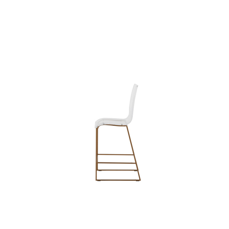 Gabby King Counter Stool with Metal Frame & Reviews | Wayfair