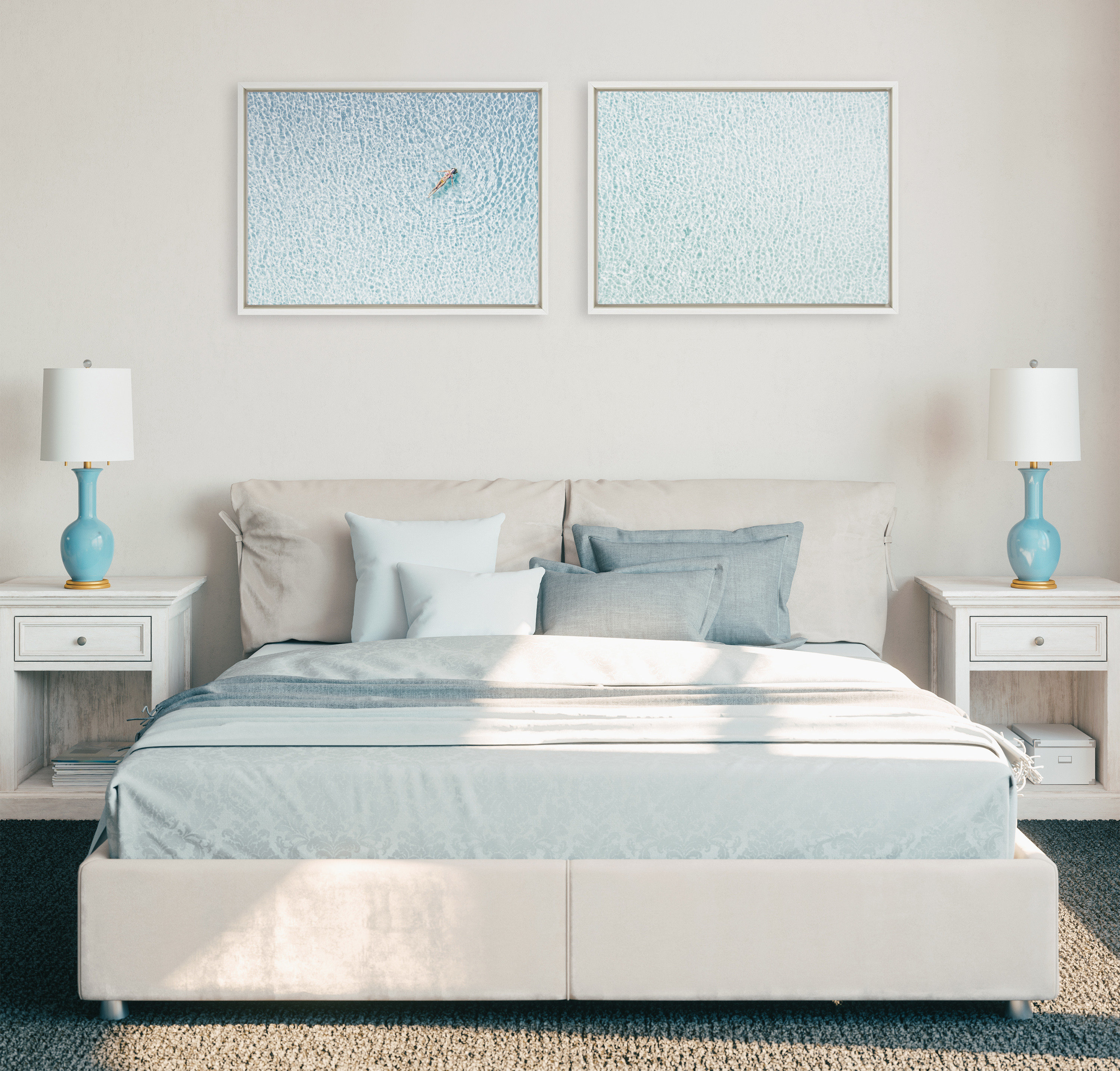 Rosecliff Heights Sylvie Woman Floating I by Amy Peterson - 2 Piece ...