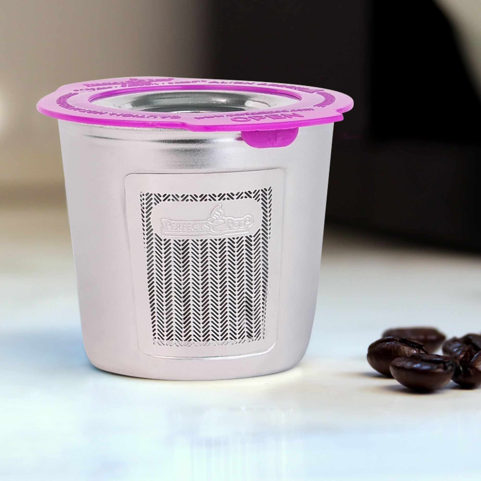 Perfect Pod Cafe Fill Stainless Steel Reusable K Cup | Wayfair