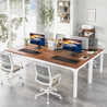 17 Stories Akul Extra Long Computer Desk, Large Workstation for Home ...
