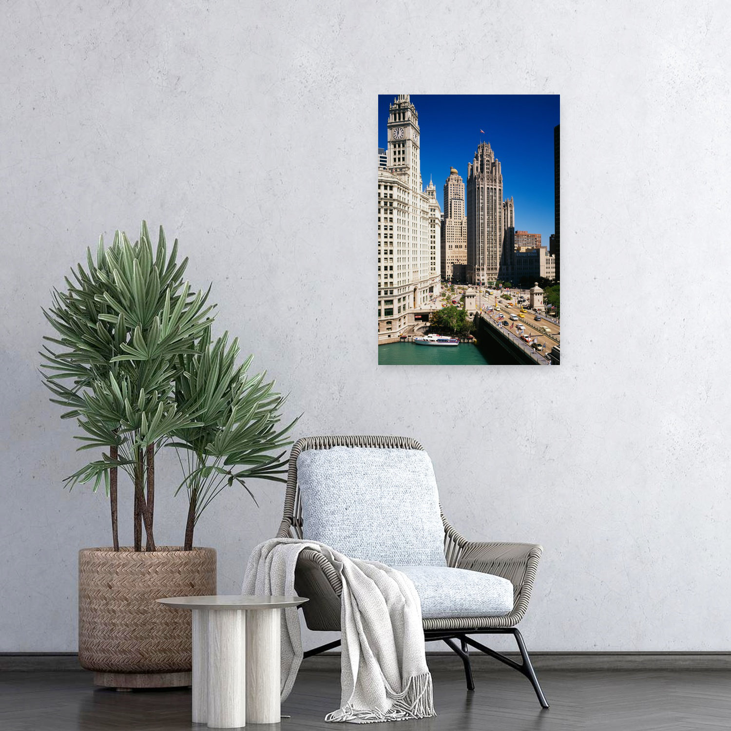 Latitude Run® Buildings In A City Wrigley Building Chicago Illinois Usa ...